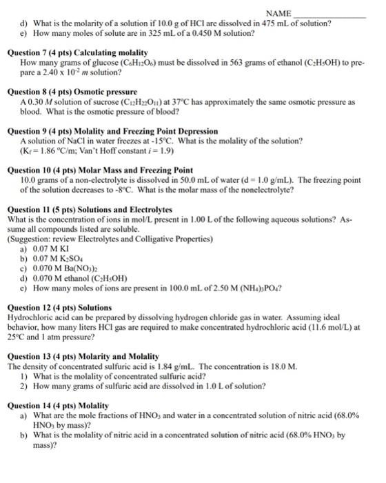 Solved Question 1 (5 pts) Give the most important | Chegg.com