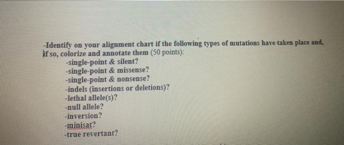 Solved 1. (sense) STIT GGG AAA AAT ATG CTA TCT TAT GTC CGG | Chegg.com