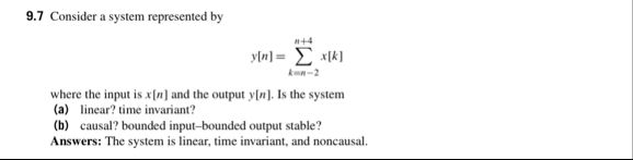 Solved 9.7 ﻿Consider a system represented | Chegg.com