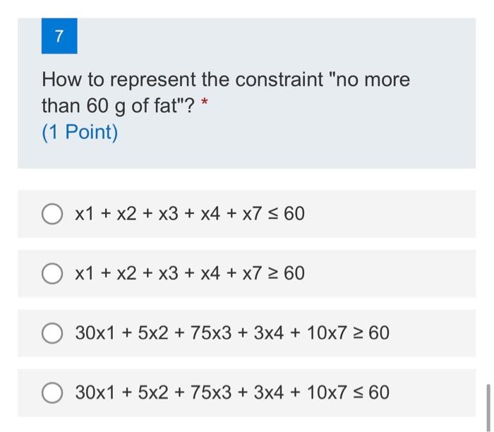 Solved Anna Broderick is the dietitian for the State | Chegg.com
