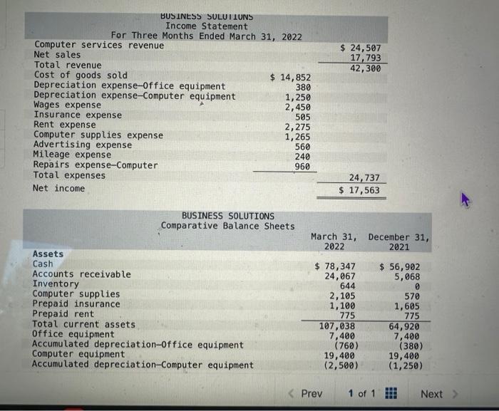 Solved \begin{tabular}{lrr} & \begin{tabular}{c} BUSINESS | Chegg.com