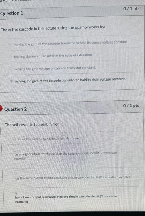 Solved Can Someone Please Help Me Understand Why My Answers