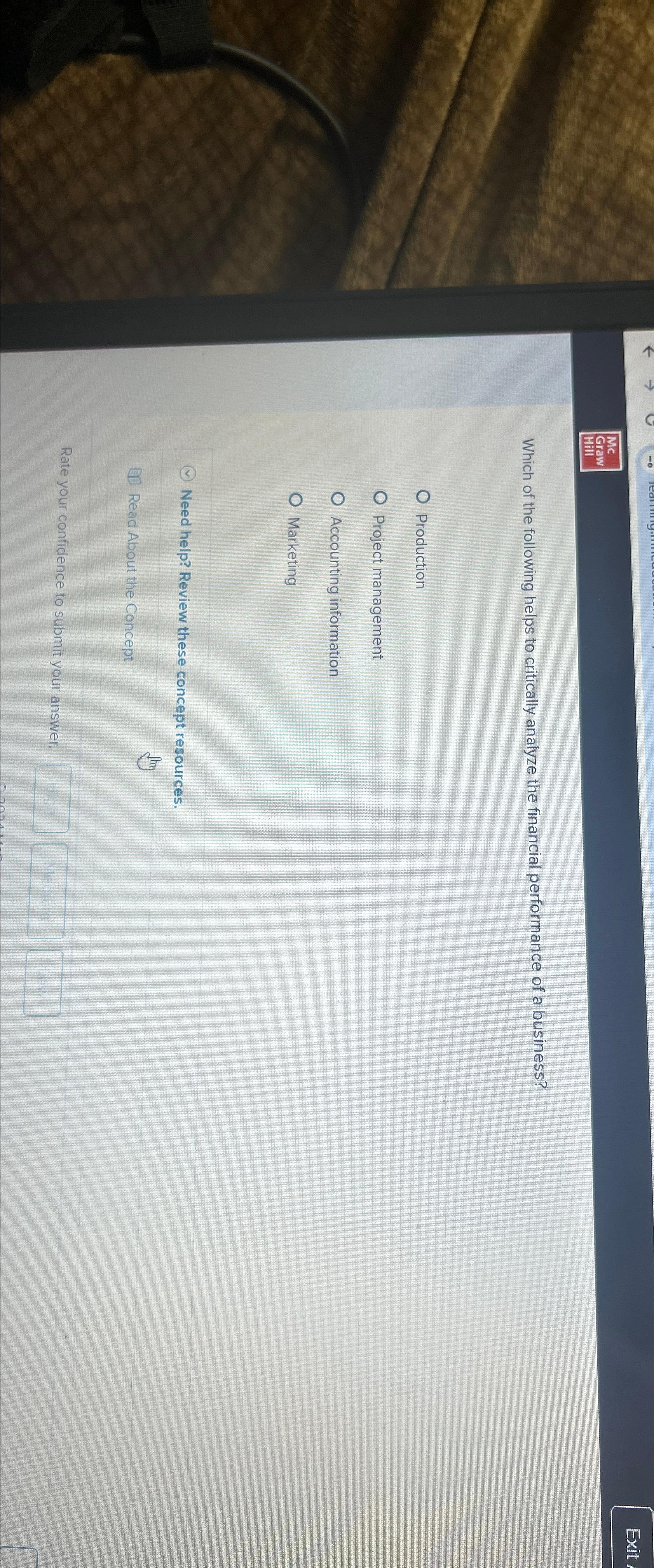 Solved ExitWhich of the following helps to critically | Chegg.com