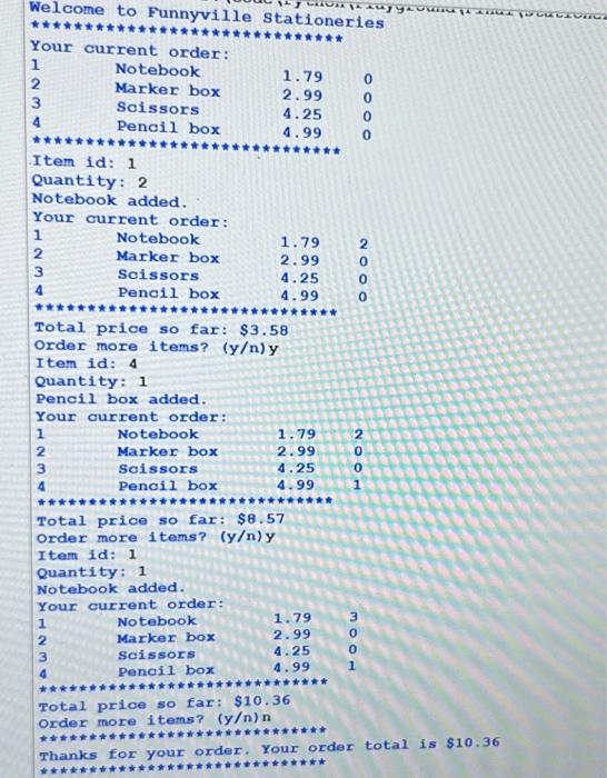 Solved In this question you will complete a program that | Chegg.com
