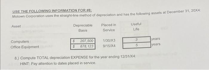 5.) What is the amount of the unrecoverable basis of | Chegg.com