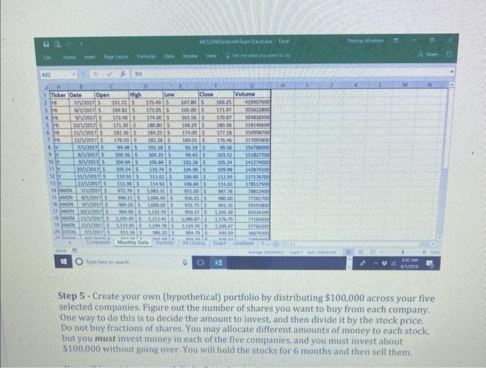 Solved hello, I'm having trouble with step 5 and 6 could you | Chegg.com