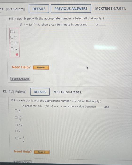 Solved Fill in each blank with the appropriate number. | Chegg.com