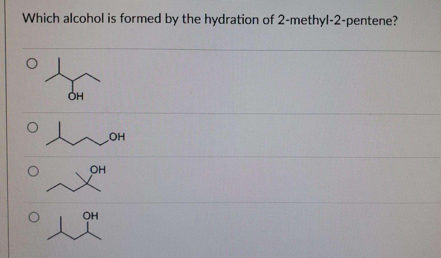 Solved Question 4 What is the correct IUPAC name for the | Chegg.com