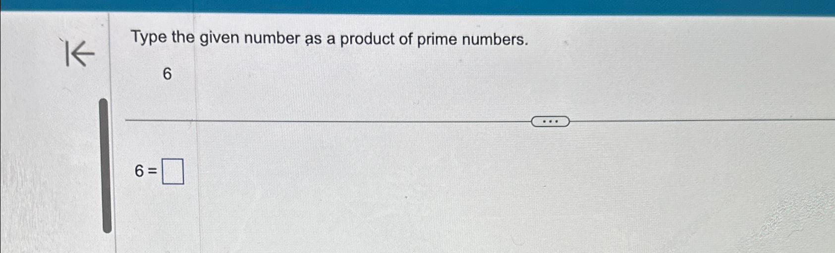 Solved Type the given number as a product of prime | Chegg.com