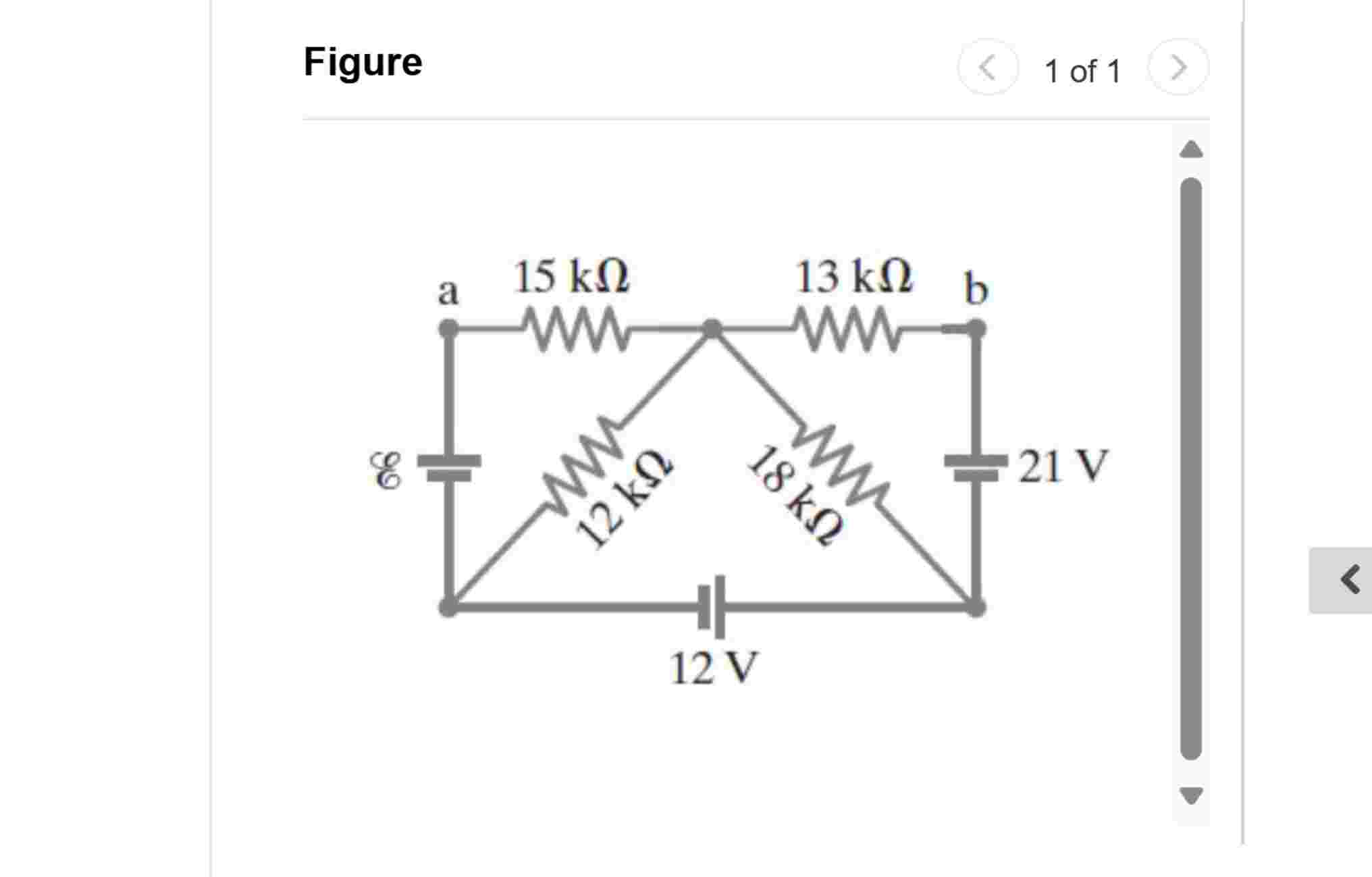 Solved Figure 1 ﻿of 1 ﻿In the circuit shown in (Figure 1), | Chegg.com