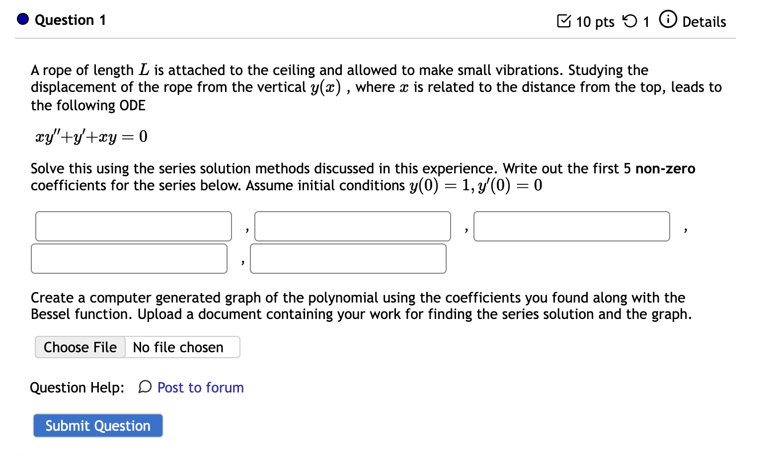 Solved The coefficients must be non-zero, so need to keep | Chegg.com