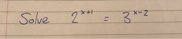 Solved Solve 2x+ 3*-? | Chegg.com