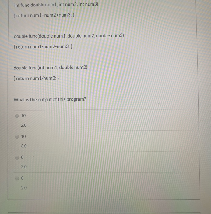 Solved Question 1 395 Pts Int Funcint Int Int 