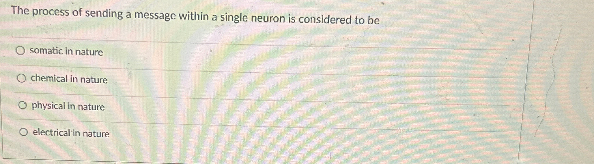 Solved The process of sending a message within a single | Chegg.com