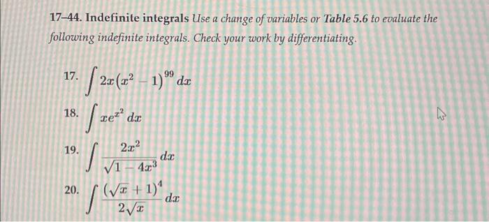 Solved 40. ∫(sin5x+3sin3x−sinx)cosxdx17-44. Indefinite | Chegg.com