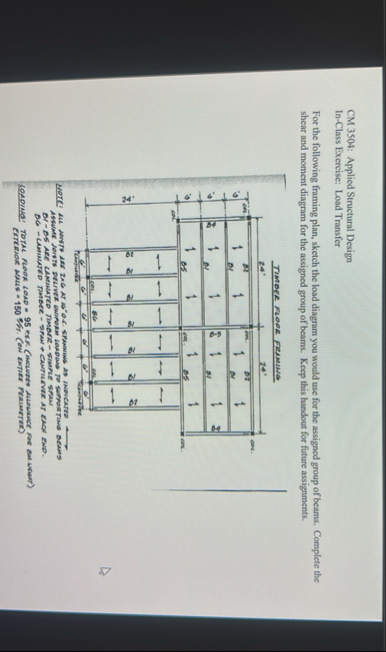 Solved CM 3504: Applied Structural DesignIn-Class Exercise: | Chegg.com