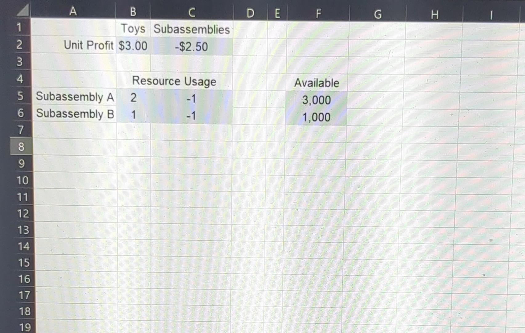 Solved One of the products of the G. A. Tanner Company is a | Chegg.com