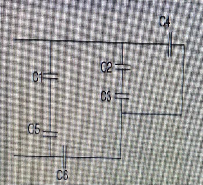 Solved C1= 36 uF , C2=18 uF , C3=62 uF , C4= 16 uF , C5=55 | Chegg.com
