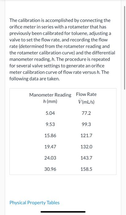 The calibration is accomplished by connecting the | Chegg.com