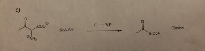 Solved Provide PLP-dependent mechanisms for the enzymatic | Chegg.com