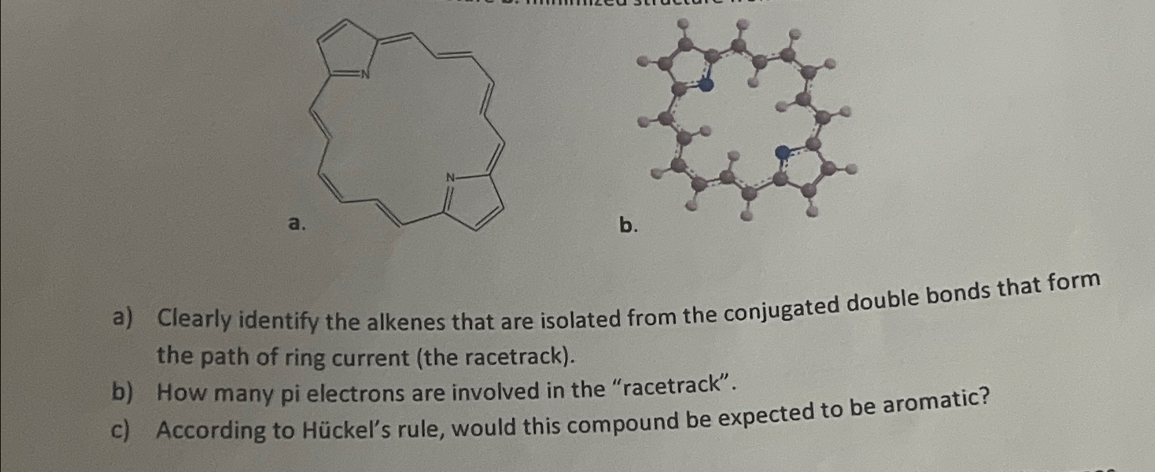 Solved a) ﻿Clearly identify the alkenes that are isolated | Chegg.com