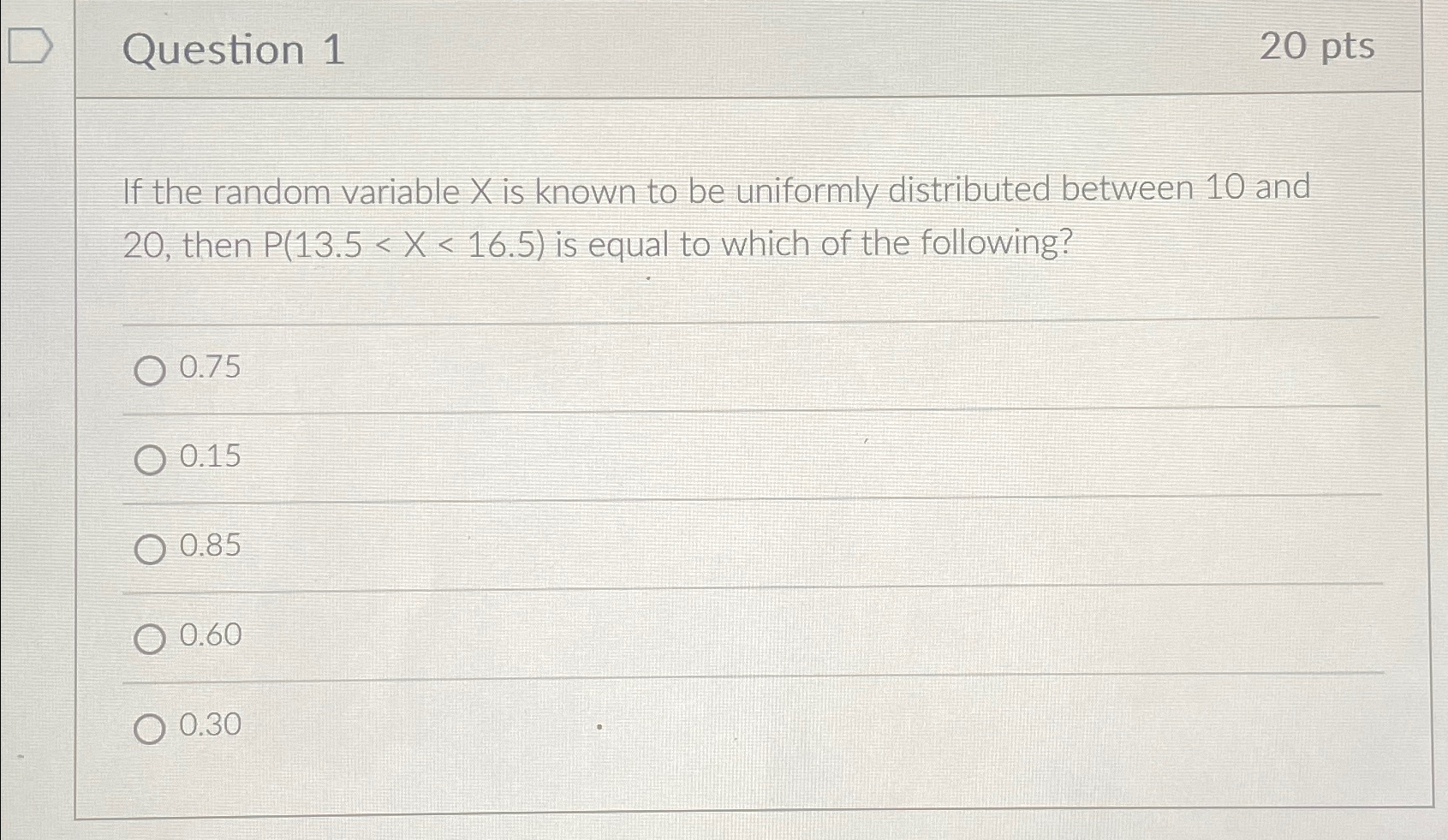 Solved If the random variable x ﻿is known to be uniformly | Chegg.com