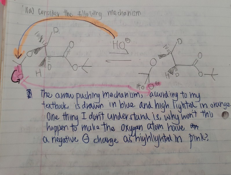 Solved iw consider the following mechanism U © D Но ot H Q H | Chegg.com