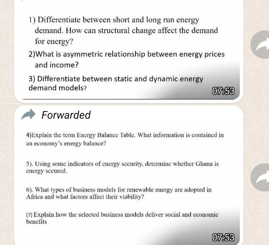 Solved 1) Differentiate between short and long run energy | Chegg.com Solved 1) Differentiate between short and long run energy | Chegg.com