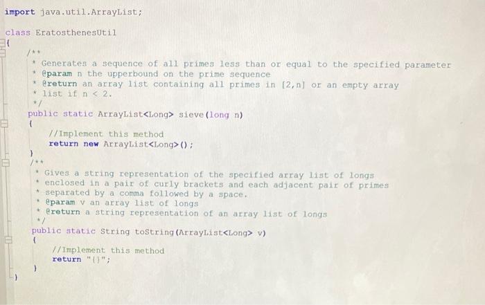 Solved Sample Run: Enter an integer n to generate primes in | Chegg.com