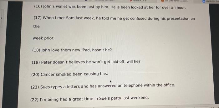 DECIPHER the following sentences and REWRITE them | Chegg.com