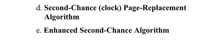 Solved 6. Given a memory with 5 frames and the following | Chegg.com