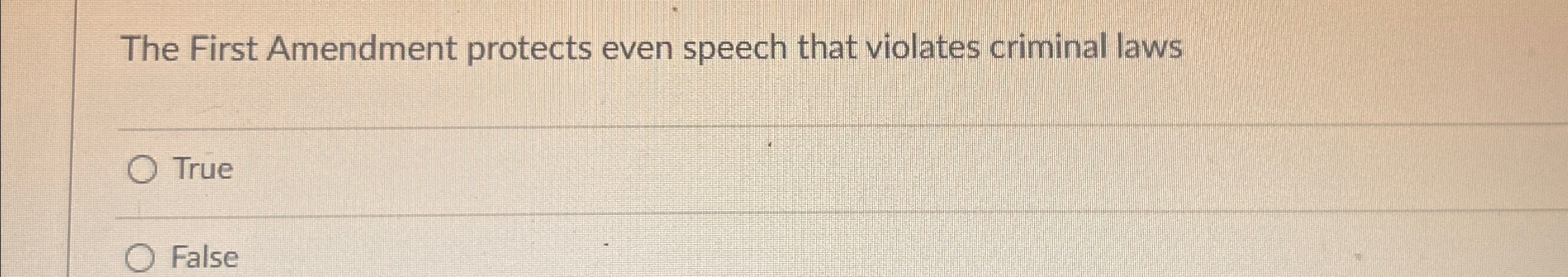 Solved The First Amendment protects even speech that | Chegg.com Solved The First Amendment protects even speech that | Chegg.com