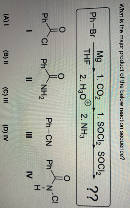 Solved Which pair of reactants will complete the given | Chegg.com
