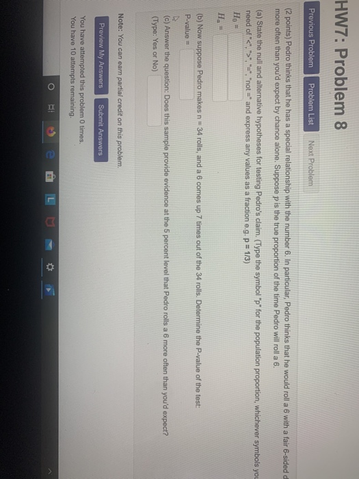 Solved HW7: Problem 8 Previous Problem Problem List Next | Chegg.com