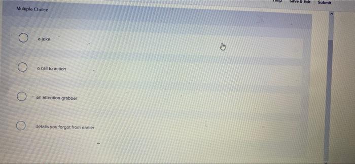 Solved Submit Which of the following should you include in | Chegg.com