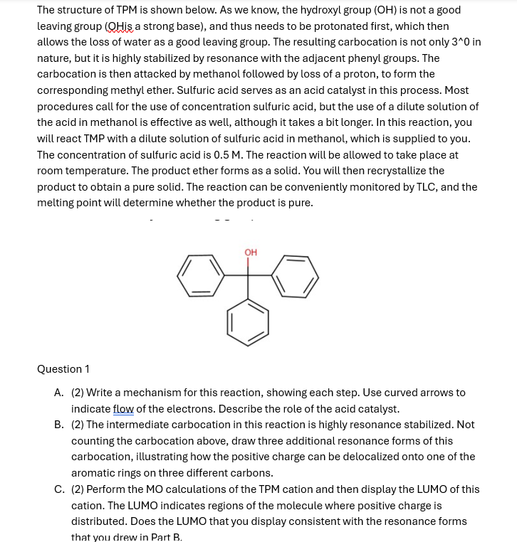 Solved Please answer question 1 - ﻿parts a, ﻿b, ﻿and c. ﻿For | Chegg.com