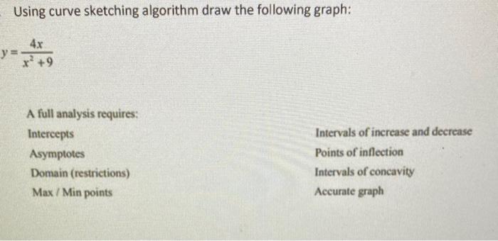 Solved Please find intervals of increase and decrease, | Chegg.com