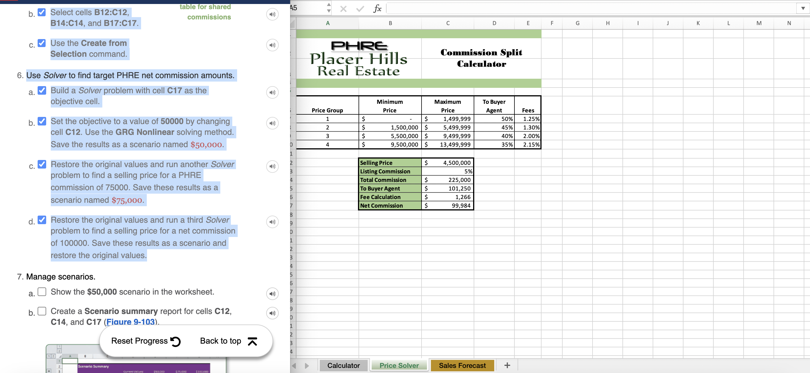 Please help with Excel worksheet. Ch.9 ﻿independent | Chegg.com