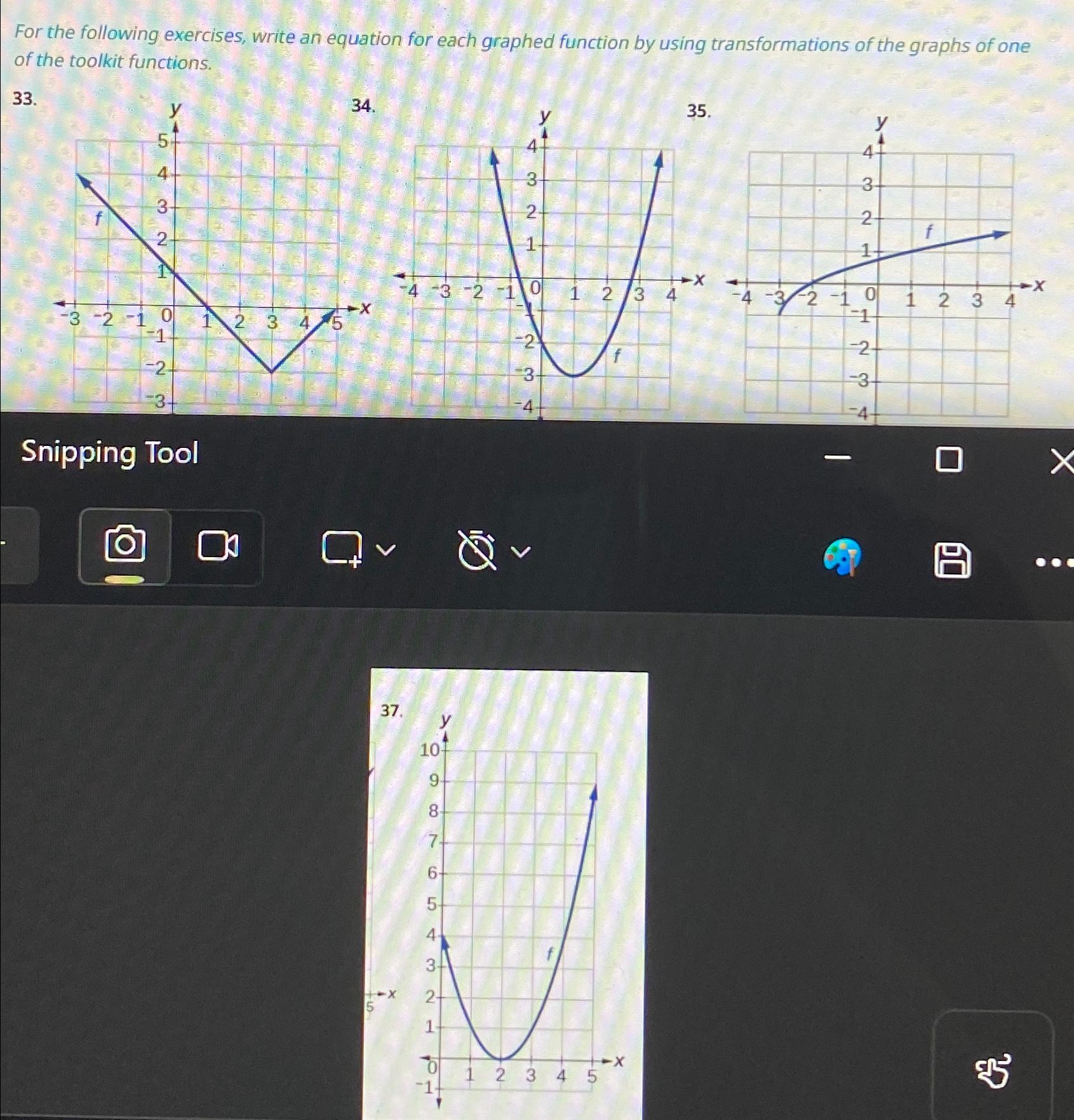 Solved For the following exercises, write an equation for | Chegg.com