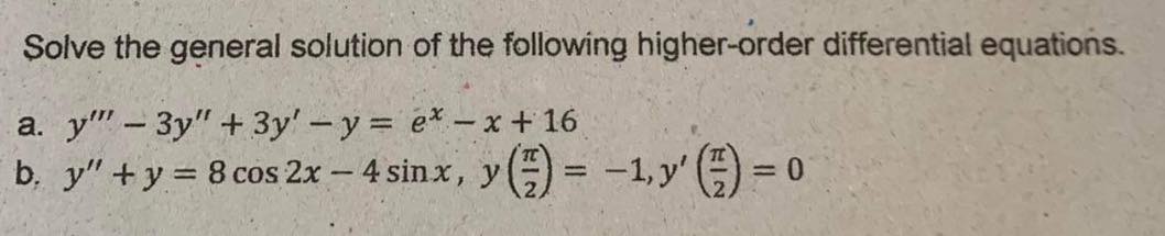 Solved Use reduction of order and variation of parameters. | Chegg.com