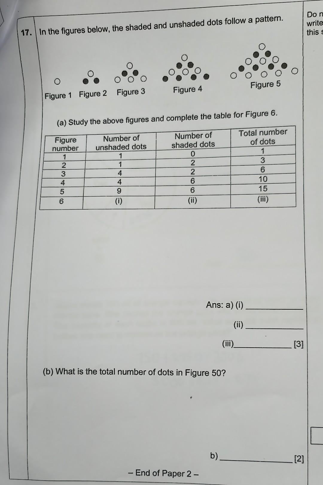 Solved 17. In the figures below, the shaded and unshaded | Chegg.com