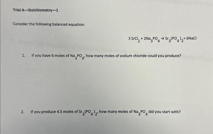 Solved Consider the following balanced equation: | Chegg.com