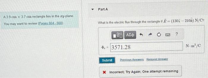 Solved A 39 cm×3.7 cm rectangle lies in the xy-plane. You | Chegg.com