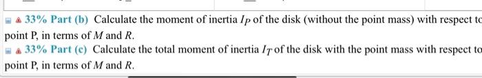 Solved (20\%) Problem 2: A uniform flat disk of radius R and | Chegg.com