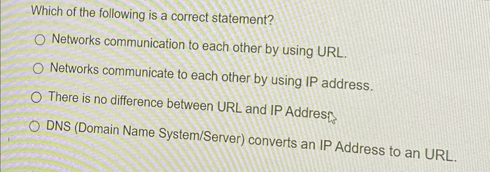 Solved Which of the following is a correct | Chegg.com