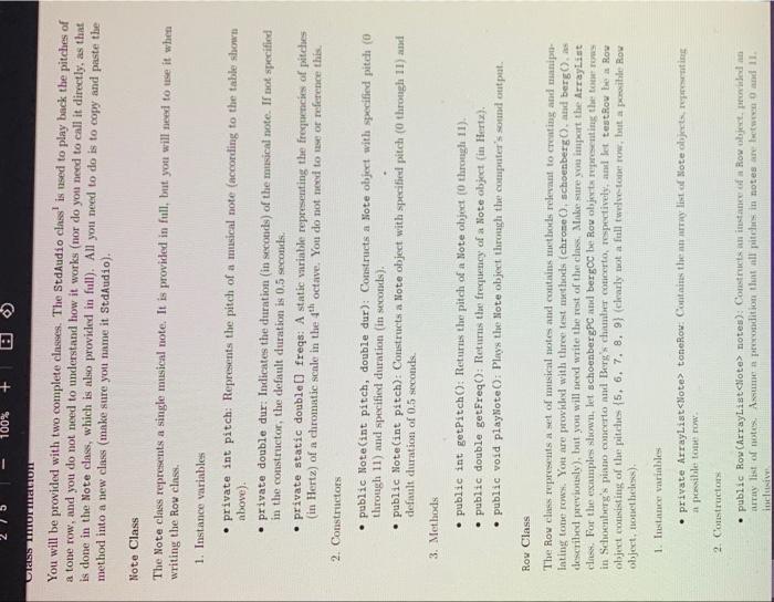 Solved Lab 10: Arnold Schoenberg and Twelve-Tone Music | Chegg.com