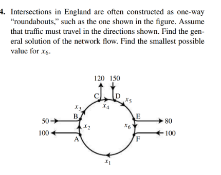 Solved Intersections in England are often constructed as | Chegg.com