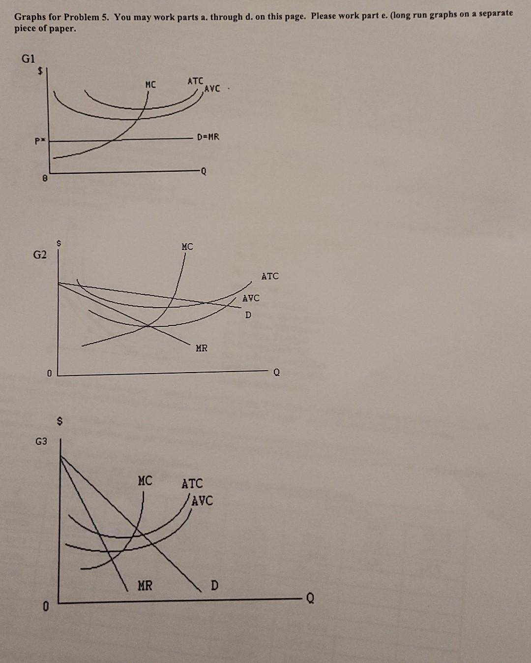 Solved 5. Consider Graphs G1, G2 and G3 on the last page. | Chegg.com