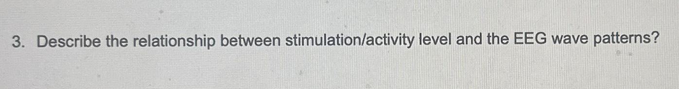 Solved Describe the relationship between | Chegg.com