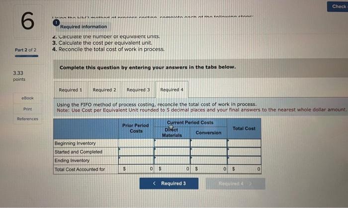 Solved Required information SB (Algo) Calculating Equivalent | Chegg.com